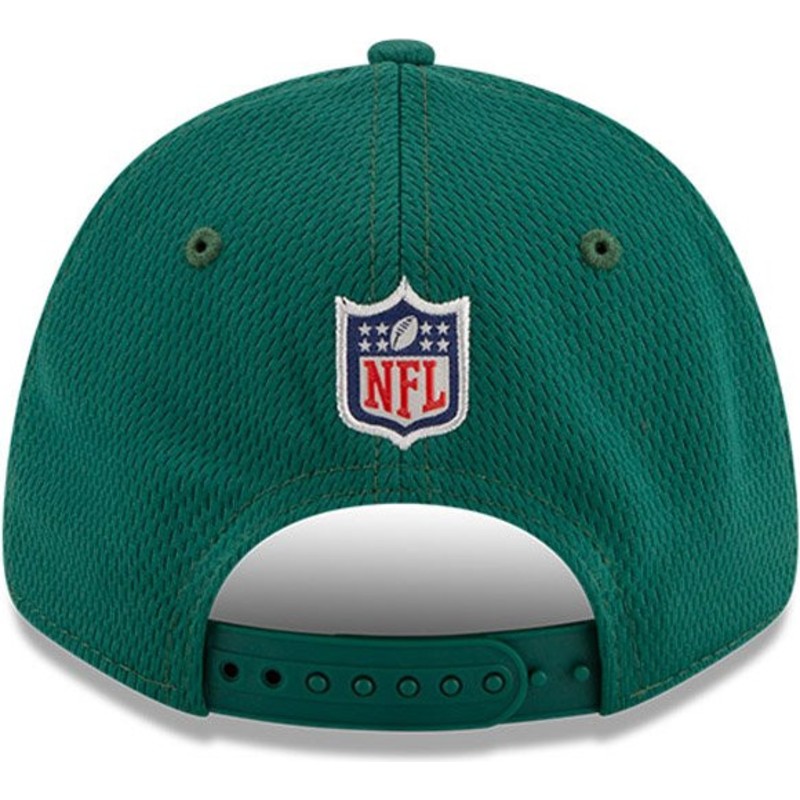 New Era Curved Brim 9FORTY Stretch Snap Sideline Road New York Jets NFL ...